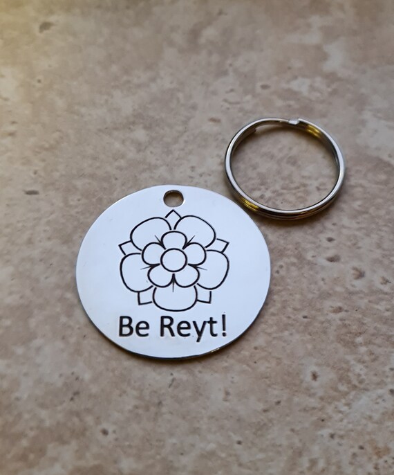 Name or message engraved to your requirement Personalised Yorkshire ...