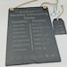 Fun Personalised Weather Forecasting Slate. A Marvellous Gift Made From ...