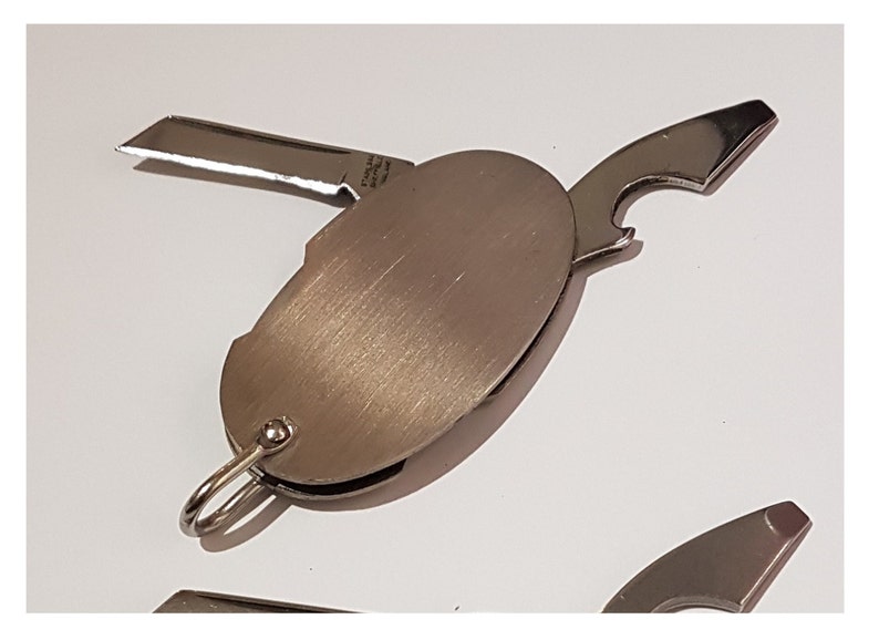 Minature Keyring Pen Knife, Made in Sheffield. Can Be Engraved or ...