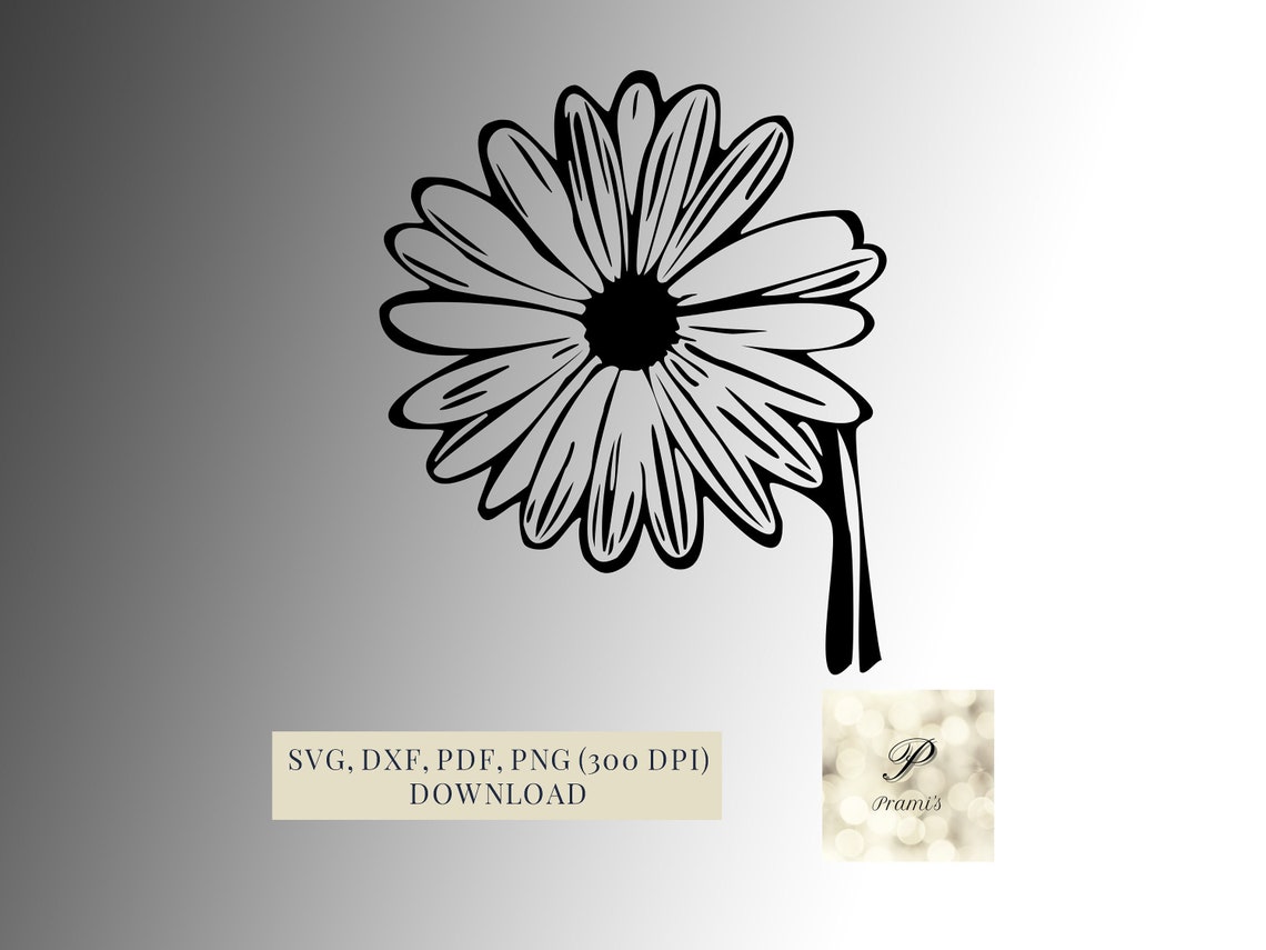 Daisy Flower SVG Cut File Download Plotter File for Cricut - Etsy UK