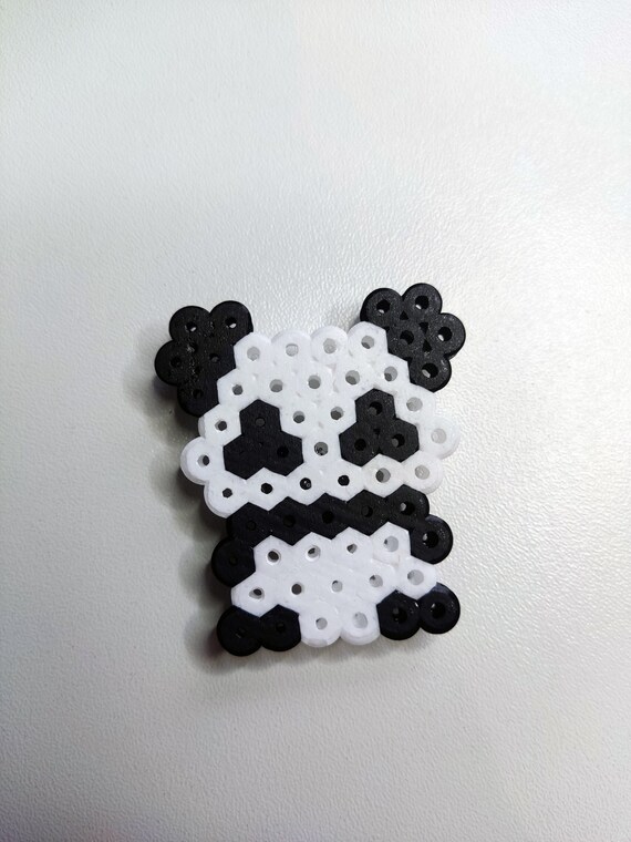 Set of 5 Cute Panda Perler Bead Magnets Wedding Favors for - Etsy