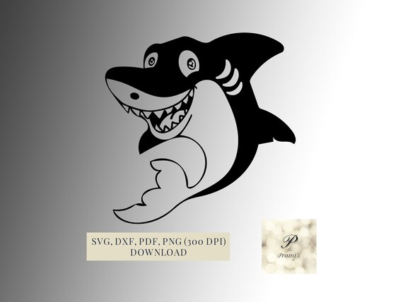 Shark SVG File Plotter File for Cricut Cameo and Brother | Etsy Canada