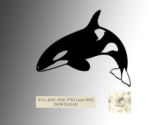 Orca SVG File for Cricut Killer Whale File in Svg Dxf Png - Etsy