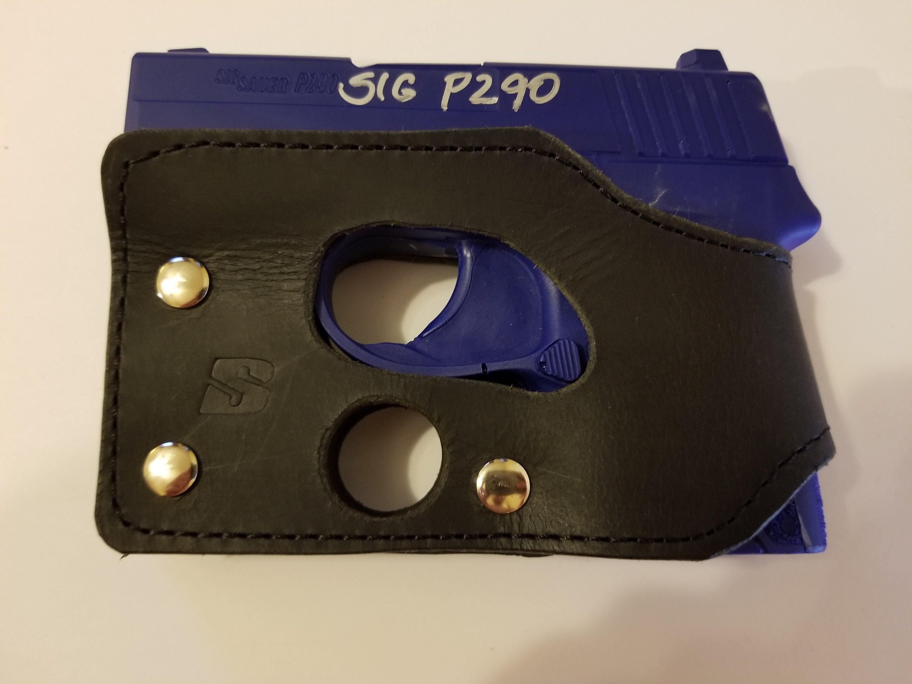 Sports & Outdoor Recreation Sig Sauer P238 brown leather shoot thru ...