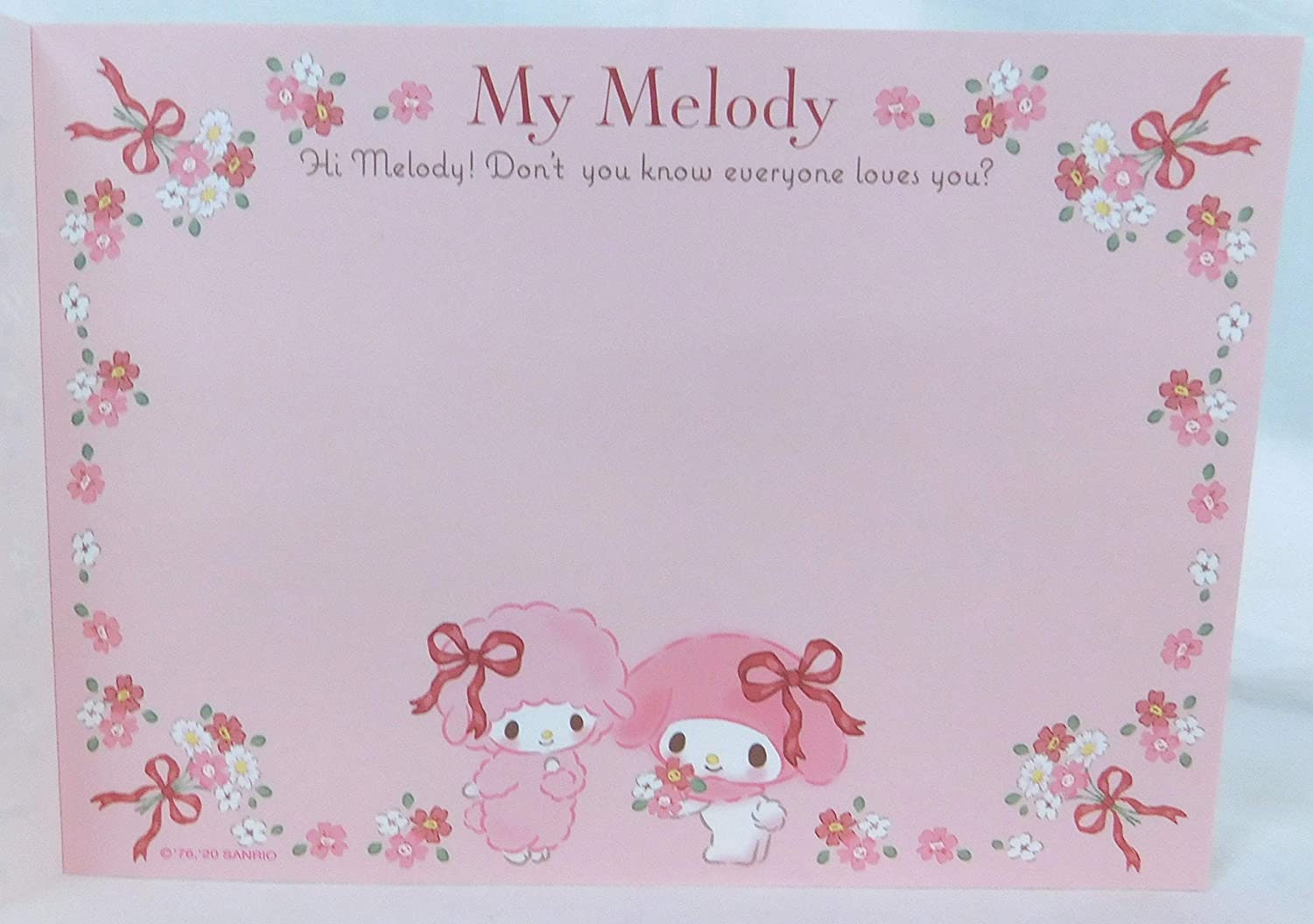 My Melody 8 Design Note Pad | Etsy