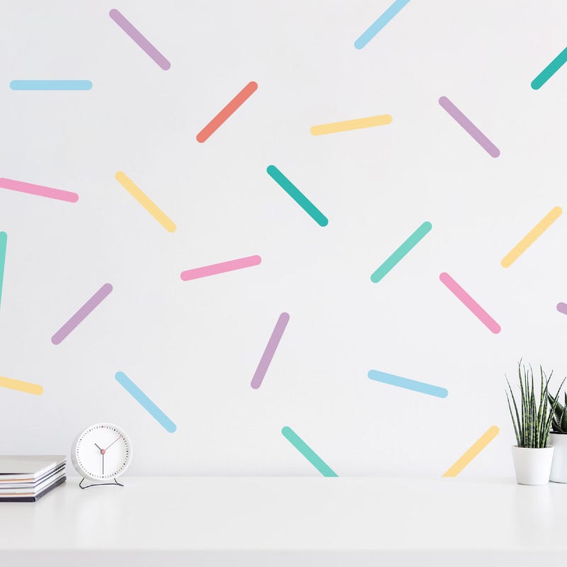 Confetti Wall Decals - Etsy