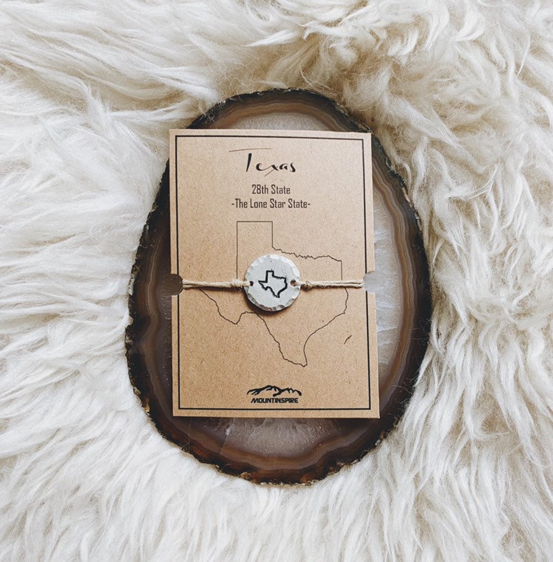 Texas Bracelet | States Collection | State Wish Bracelet | Inspiration ...