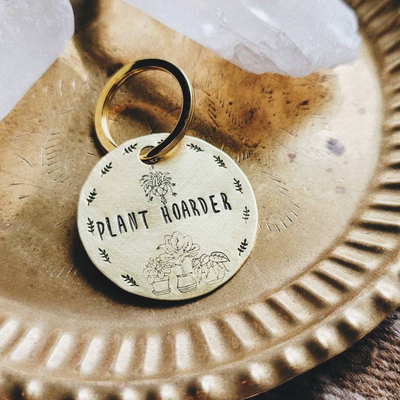 Brass Keychain - Etsy