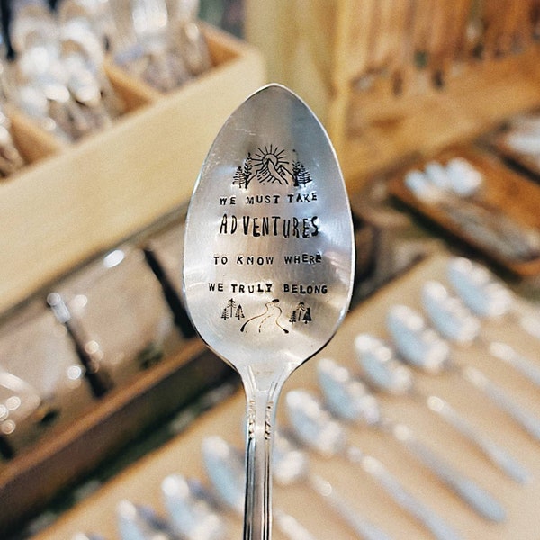Stamped Spoons - Etsy