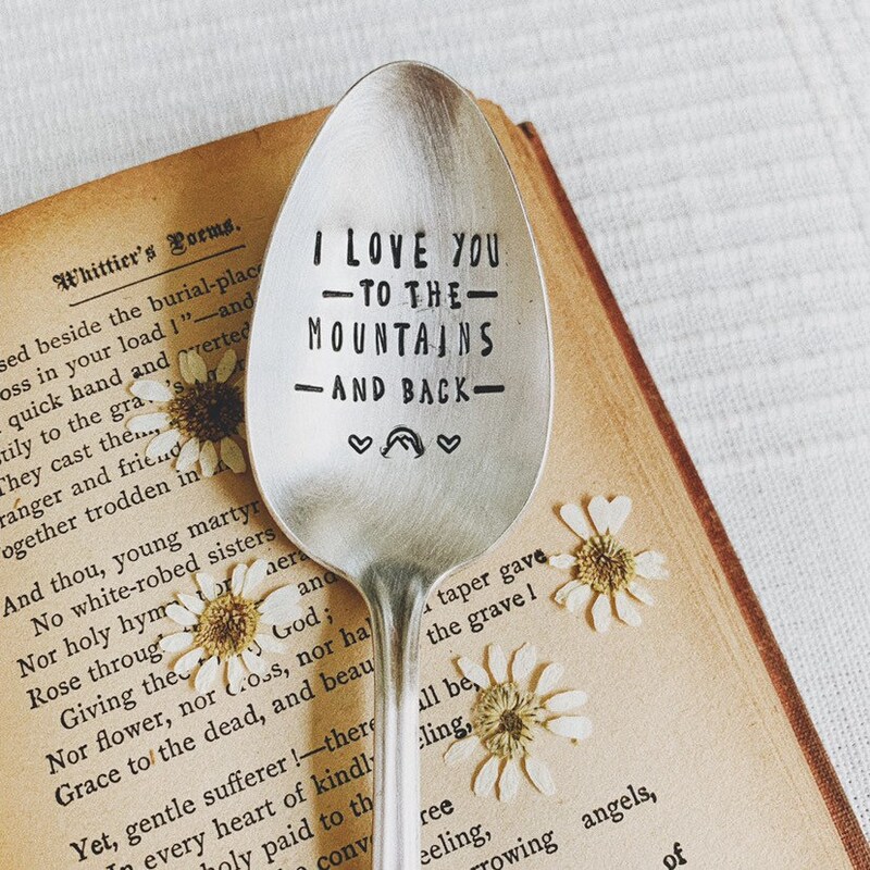 Stamped Spoons - Etsy