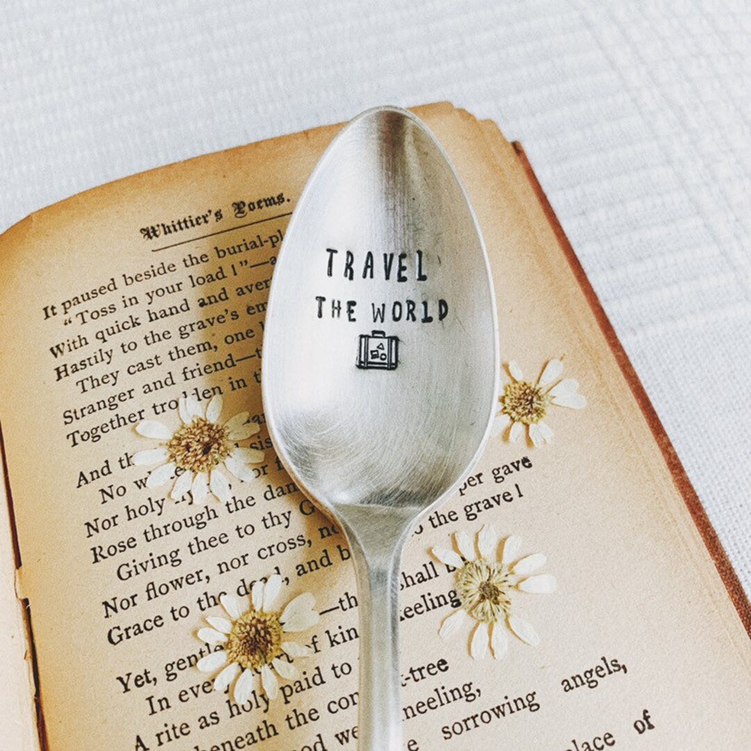 Vintage Spoon Travel Spoon Travel Travel Often Vintage Antique Spoon ...