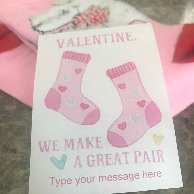 Sock Gift Tag - 60+ Gift Ideas for 2024