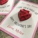Printable DIGITAL Chocolate Valentine Tag Card Choco Lot Candy Heart ...