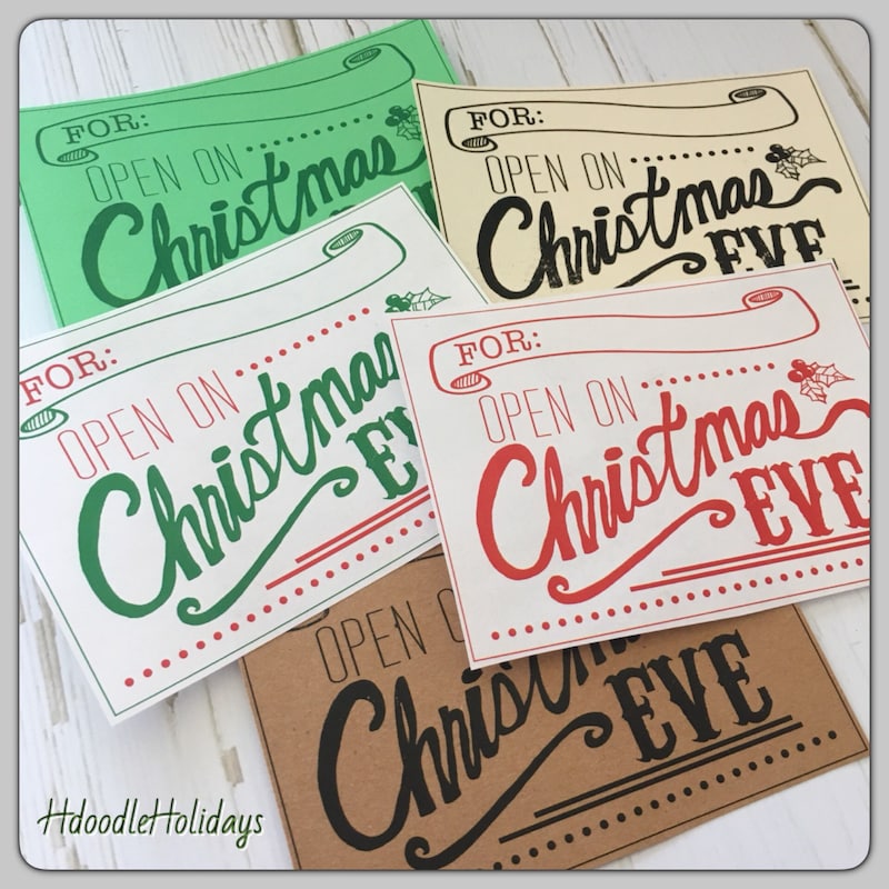 Fun Christmas Eve Boxes - Etsy
