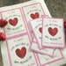 Printable DIGITAL Chocolate Valentine Tag Card Choco Lot Candy Heart ...