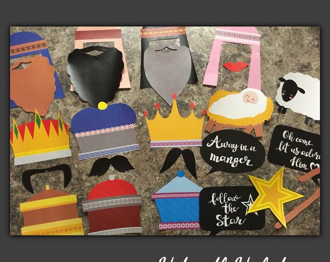 Nativity Felt Masks Nativity Costumes - Etsy