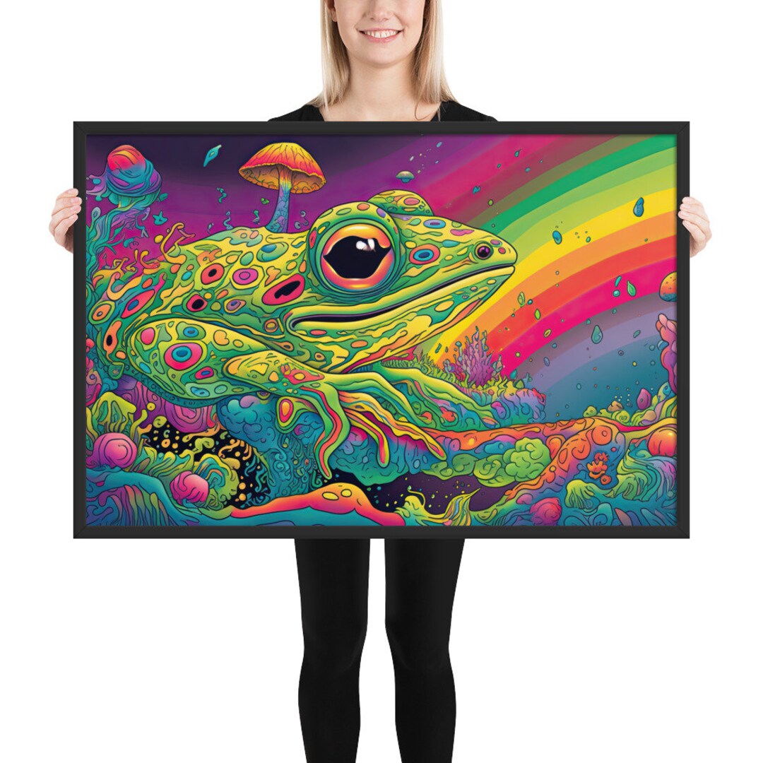 Expanding Your Imagination With a Psychedelic Alien Frog Mushroom ...