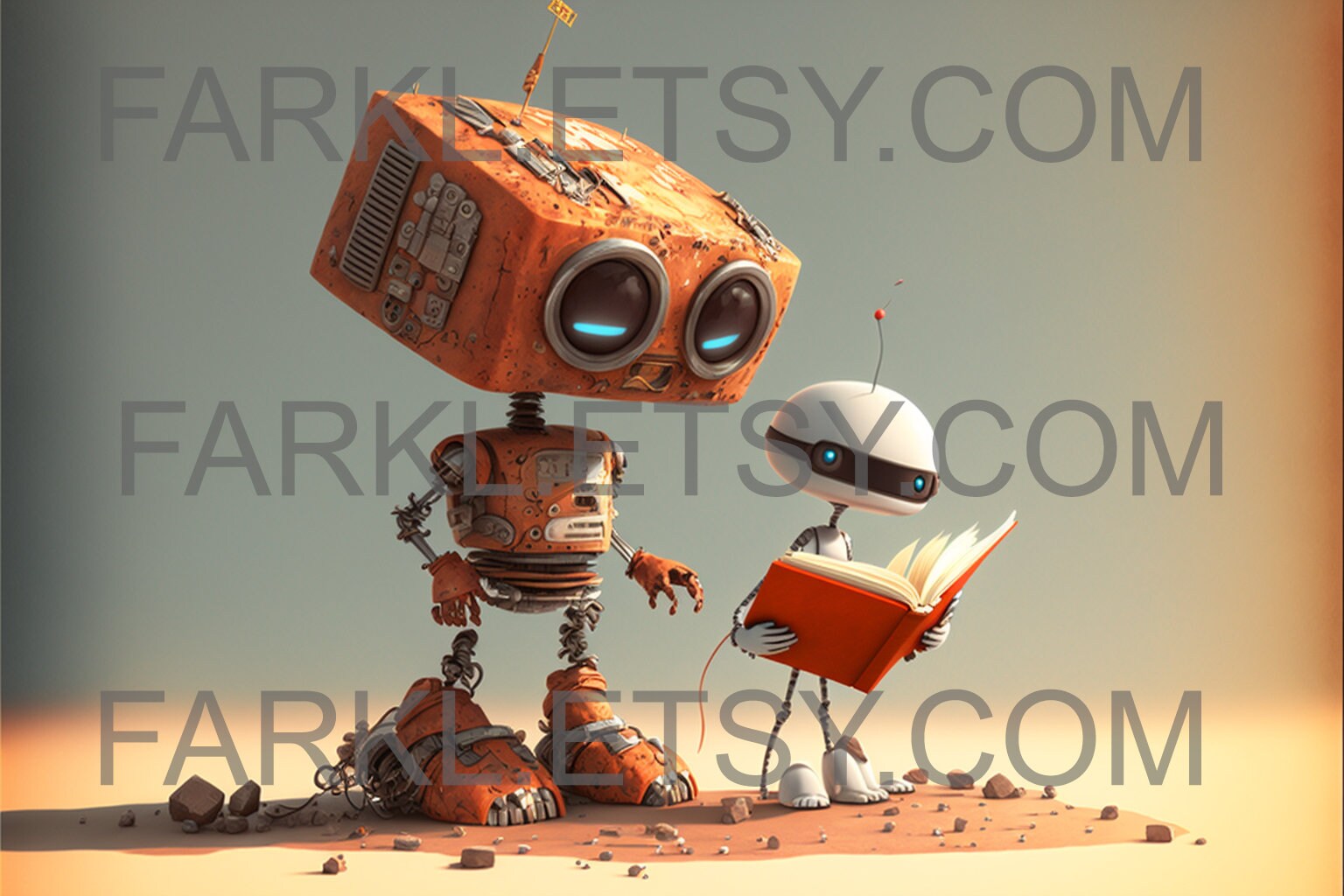 Passing on Knowledge: an Old Robot Tutoring a Younger Robot - Etsy