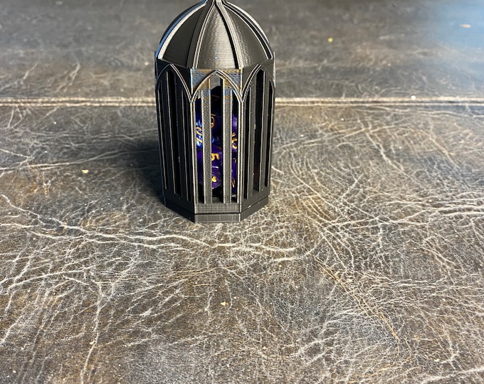 Dnd Dice Jail | Metal Bars | Cage for Bad Dice | Prison | Fits Full Set ...