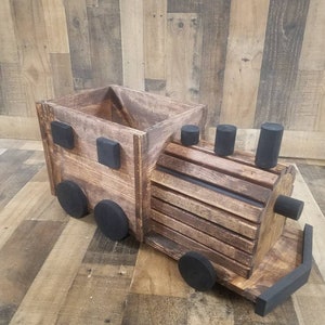WOOD TRAIN PROP, Real Wooden Train Infant Prop, Infant Bed Prop, Wood ...