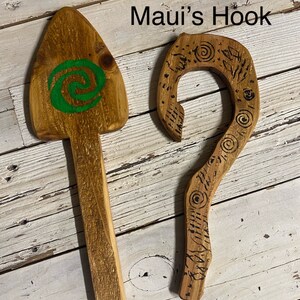 MOANA BOAT PADDLE Oar, Moana Birthday Party, Moana Little Wood Paddle ...