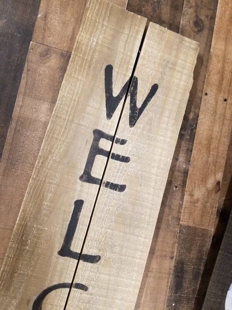 Welcome sign porch sign farmhouse welcome sign reclaimed | Etsy