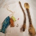 LITTLE FISHING SET, Little Oar Prop, Twig Fishing Pole Set,tiny Wood ...