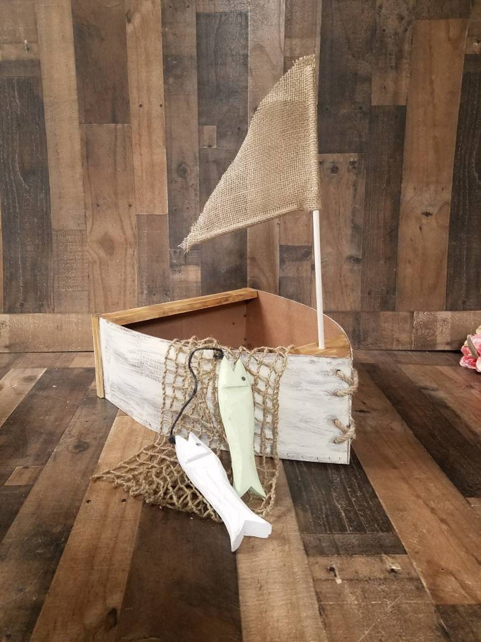 LITTLE SAIL BOAT Infant Fishing Prop Little Row Boat prop | Etsy