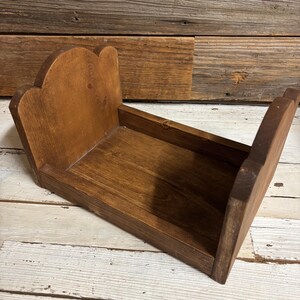 LITTLE TINY BED Wooden Infant Props,small Infant Bed Props,rustic ...