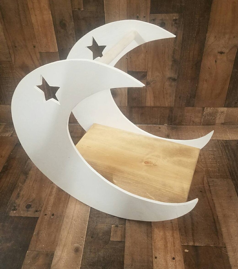 MOON INFANT PROP Wooden Moon Infant Prop Infant Bed Prop | Etsy
