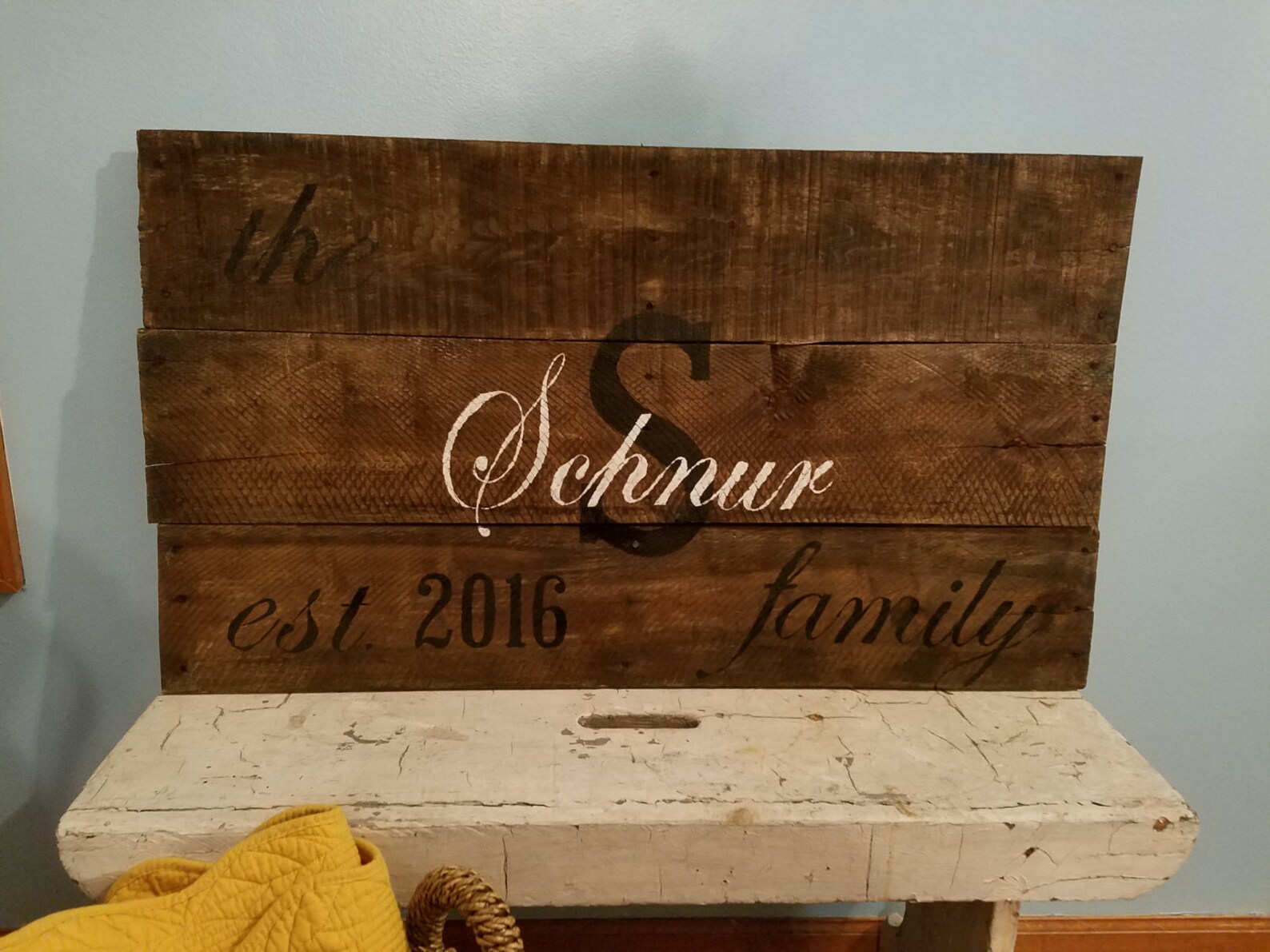 Name Pallet Wood Sign, Personalized - Etsy
