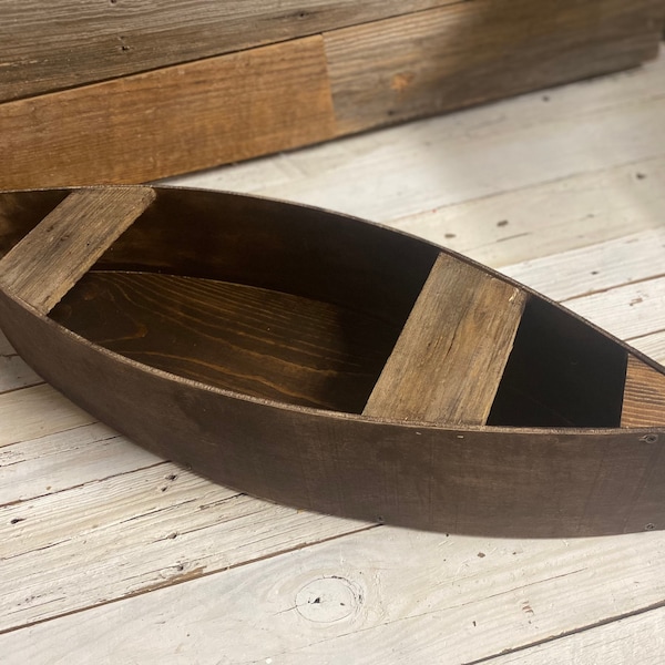 Wooden Row Boat - Etsy