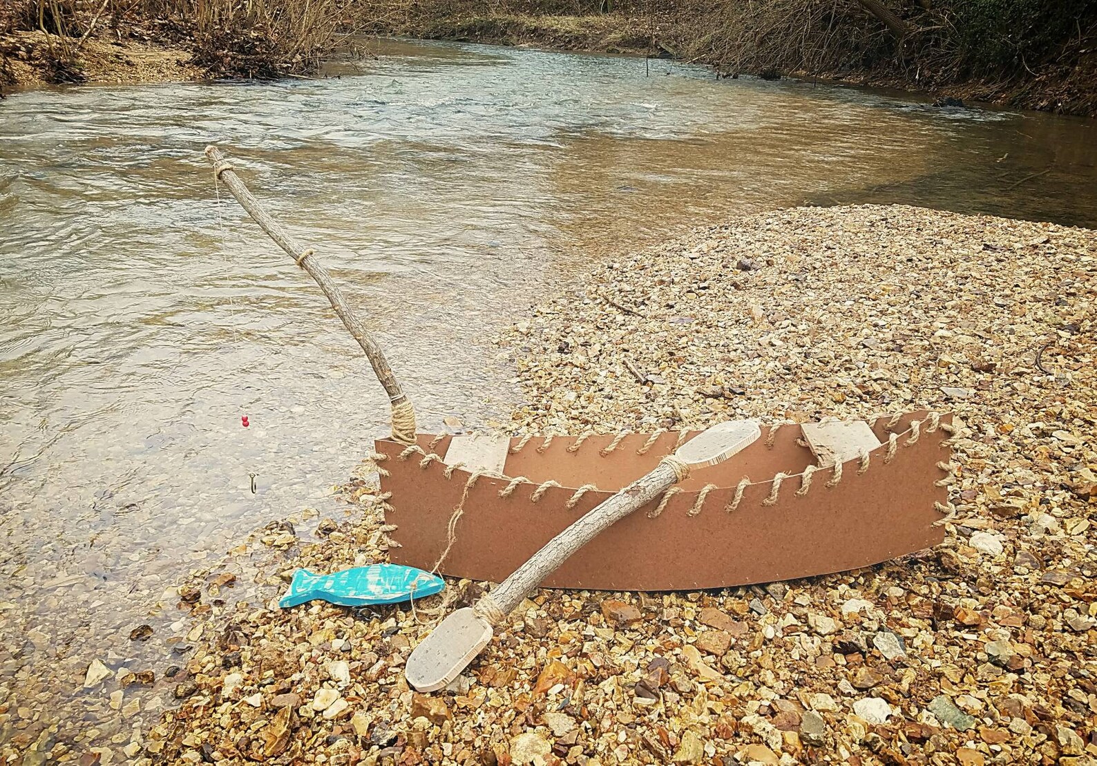 LITTLE CANOE BOAT Prop, Real Wood Prop, Wooden Canoe Prop, Infant ...