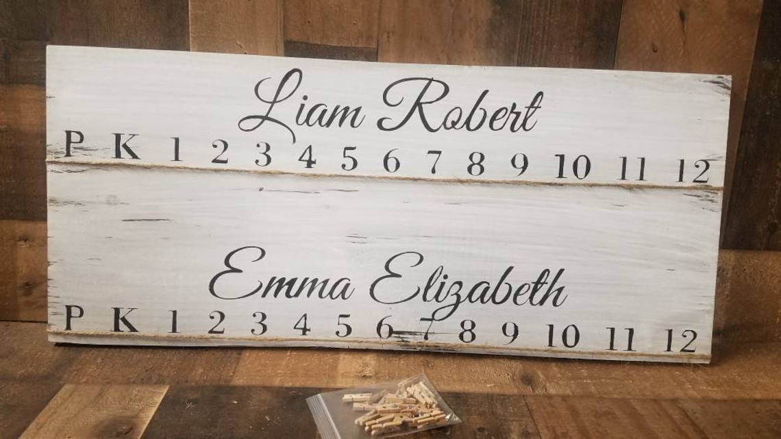 4 kids K-12 SCHOOL PICTURE SIGNSSchool Picture Sign student | Etsy