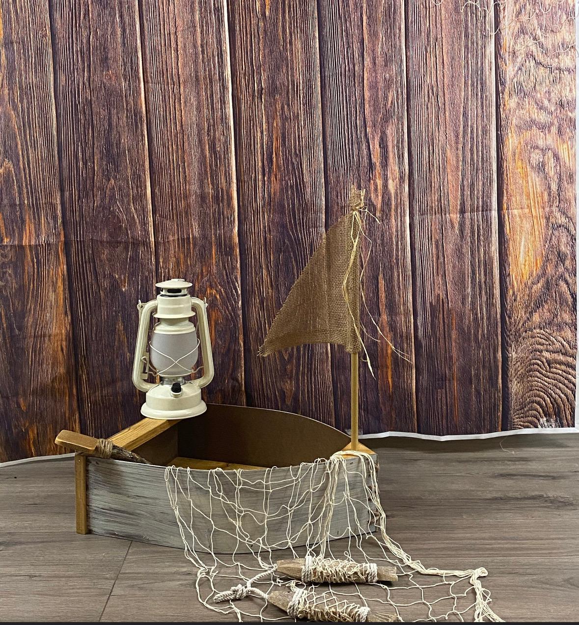20” Long Handmade Rustic Sailboat Prop: Infant/sitter/toddler Fishing ...