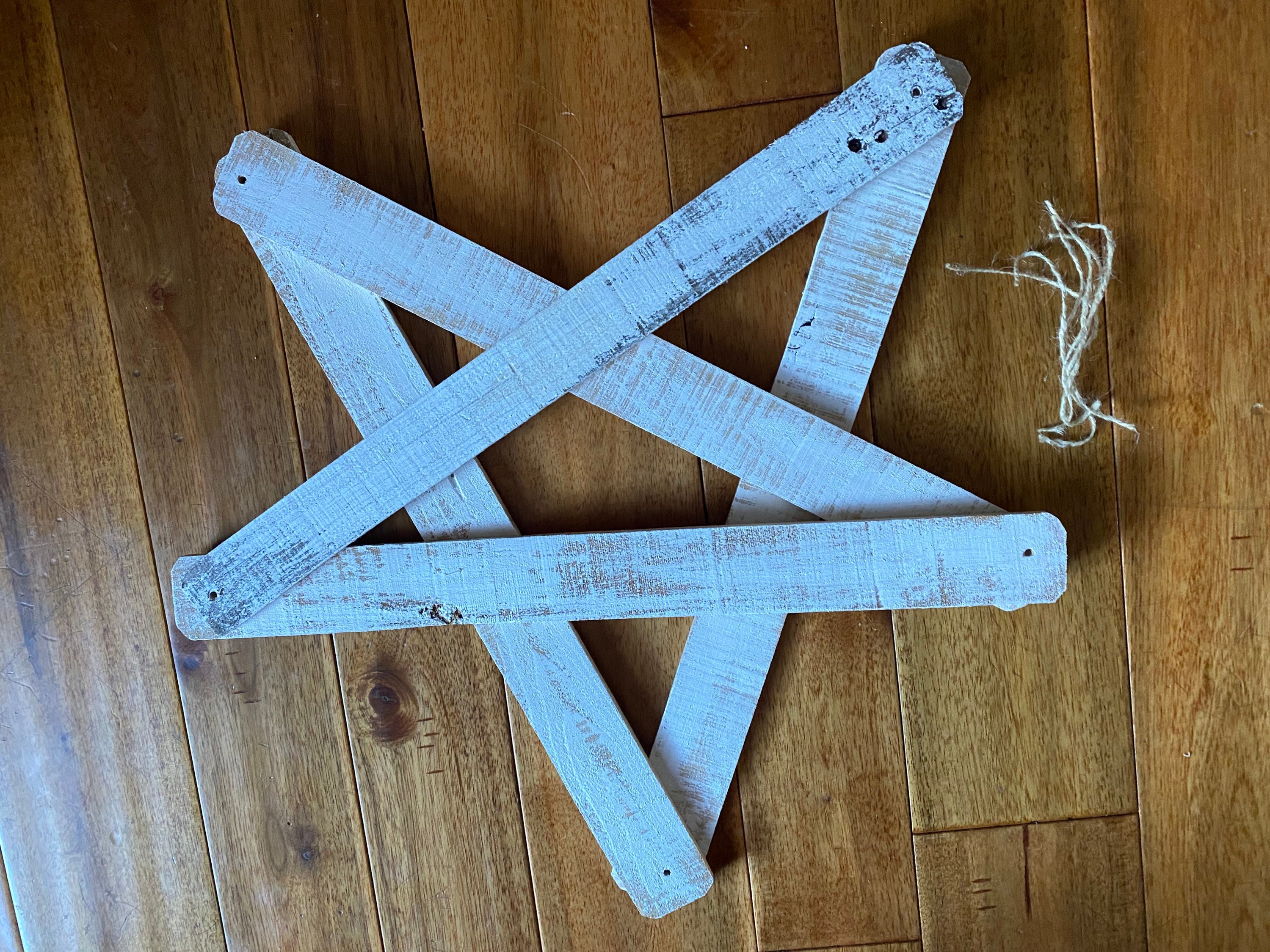 Farmhouse Star Door Hanger Rustic Star Decor Wood Star - Etsy