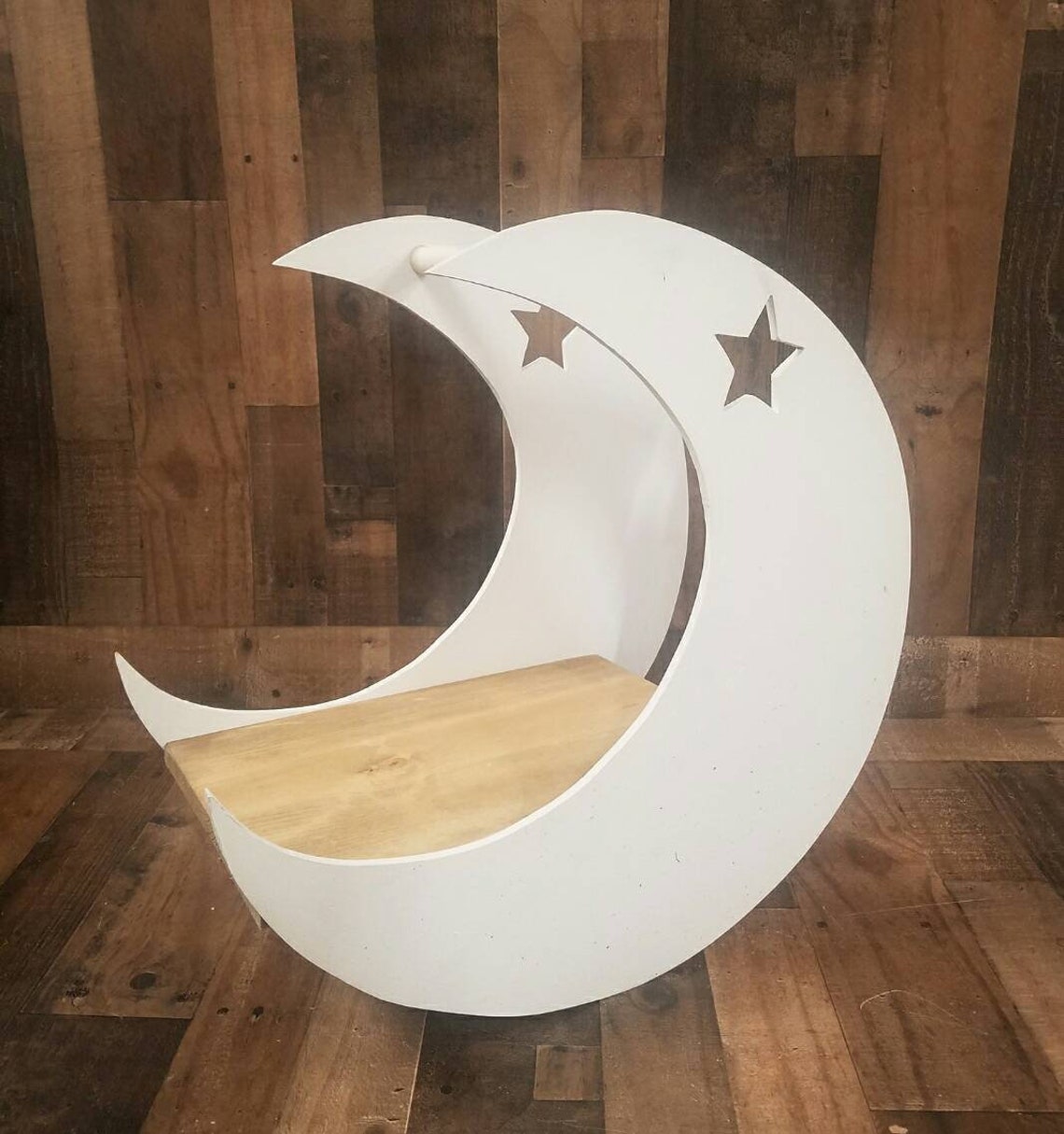 MOON INFANT PROP Wooden Moon Infant Prop Infant Bed Prop - Etsy