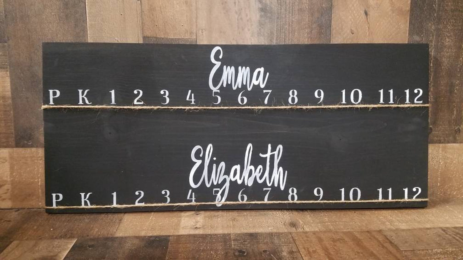 5 Kids K-12 SCHOOL PICTURE Signsschool Picture Sign Student - Etsy