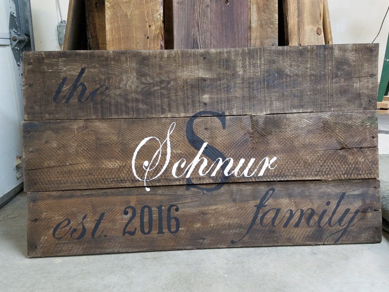Name Pallet Wood Sign, Personalized - Etsy