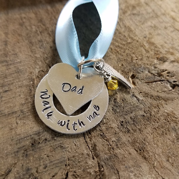 Wedding Memorial Bouquet Charms Dad - Etsy