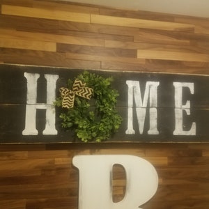 Rustic Home Sign,horizontal Home Farmhouse Sign, Farmhouse Decor ...