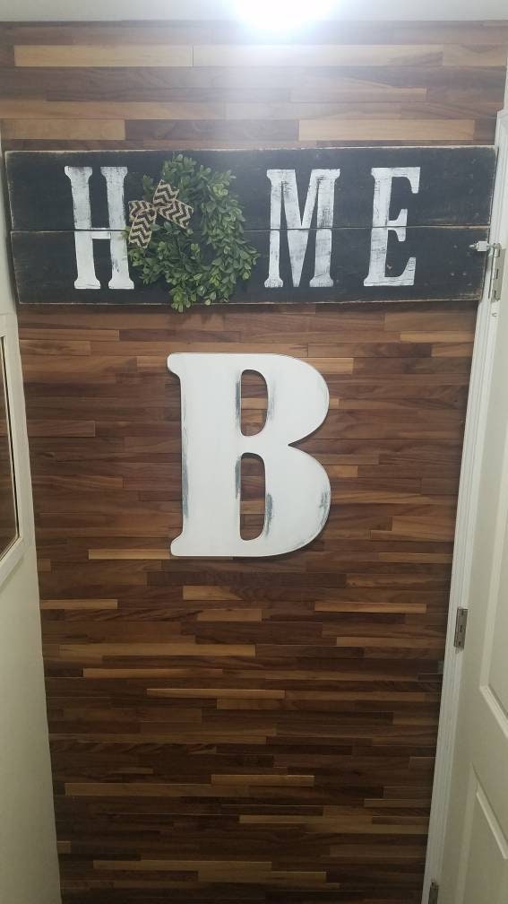 Rustic Home Sign,horizontal Home Farmhouse Sign, Farmhouse Decor ...