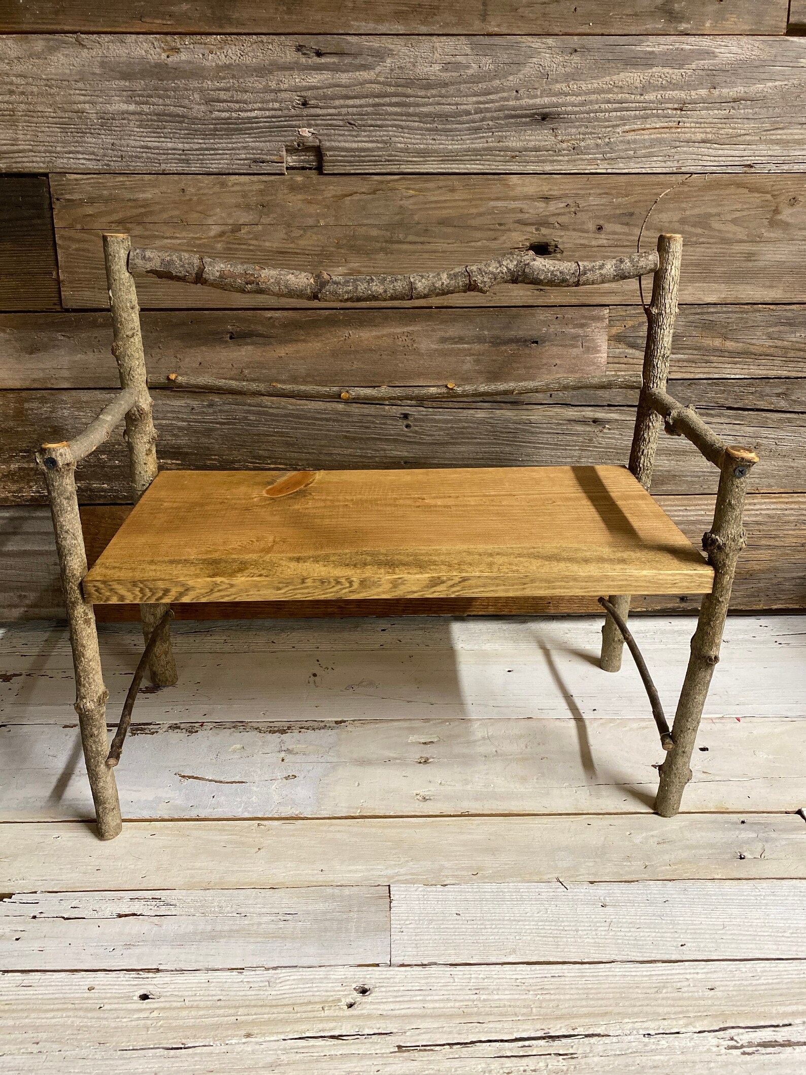 LOG BENCH PROP Toddler Photo Props Sitter Prop Handmade | Etsy