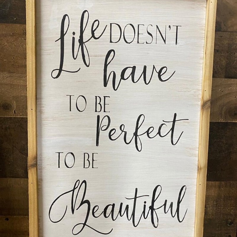 Life is Beautiful - Etsy