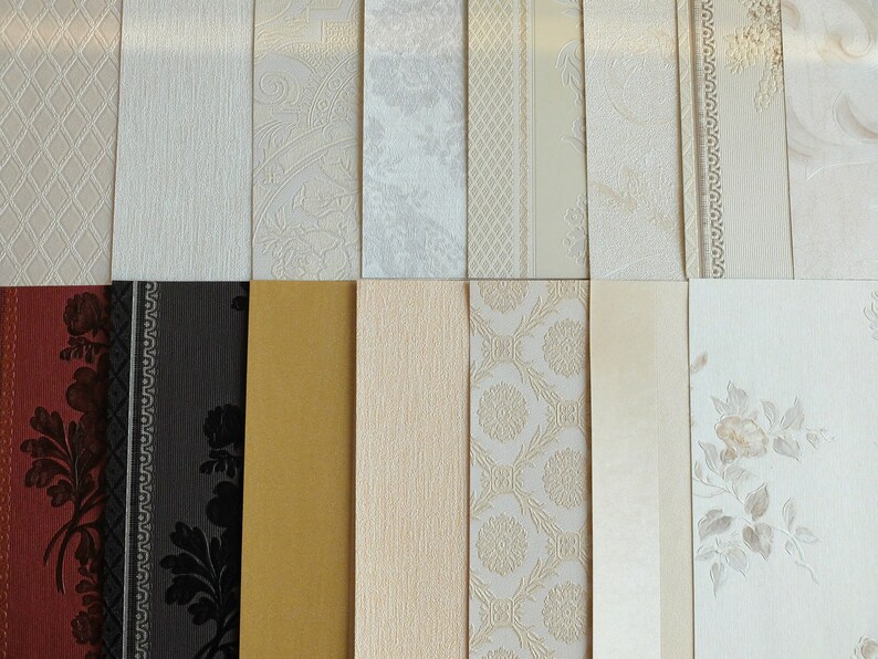 Royal Paper Scrap Pack, 15 Pieces, Gold and Glittering Wallpaper ...