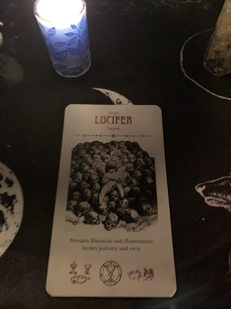 Tarot Message From Lucifer - Etsy