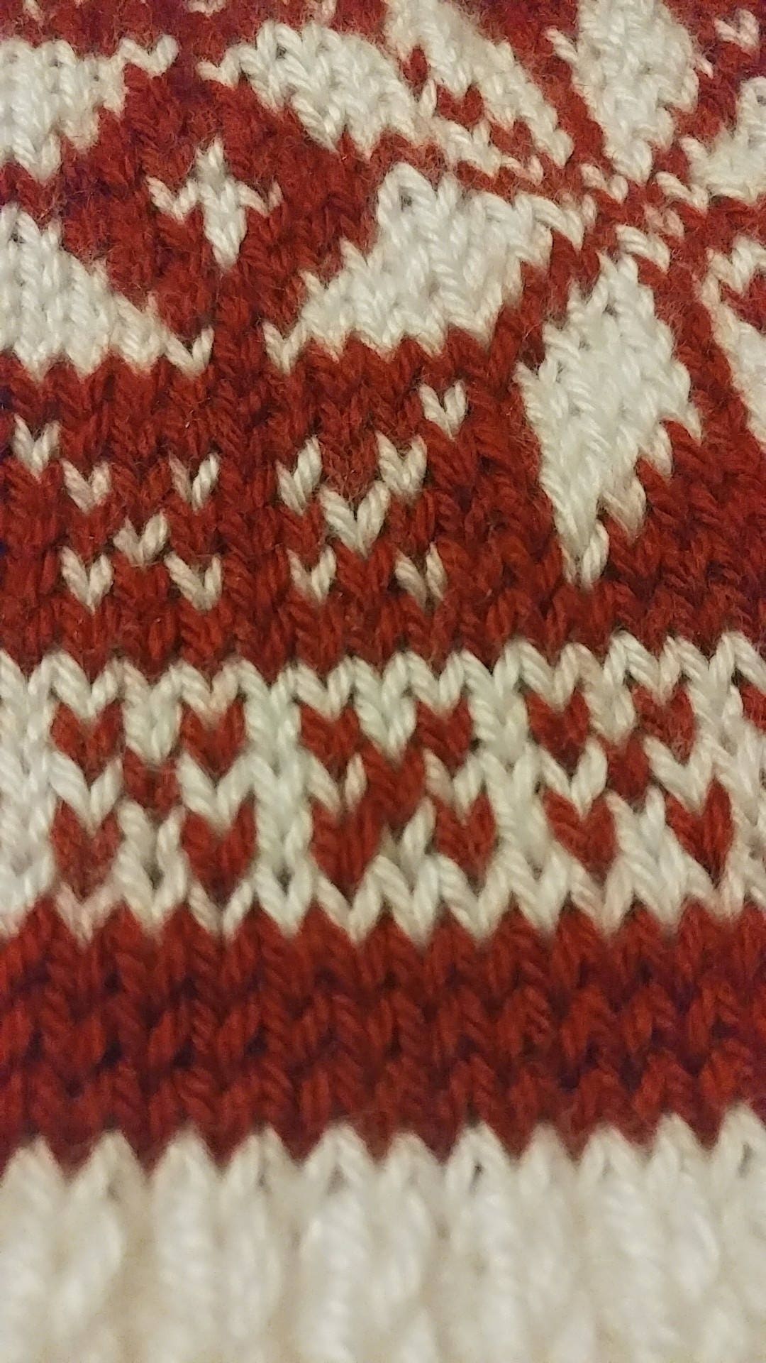 Fair Isle Christmas Hat Pattern - Etsy