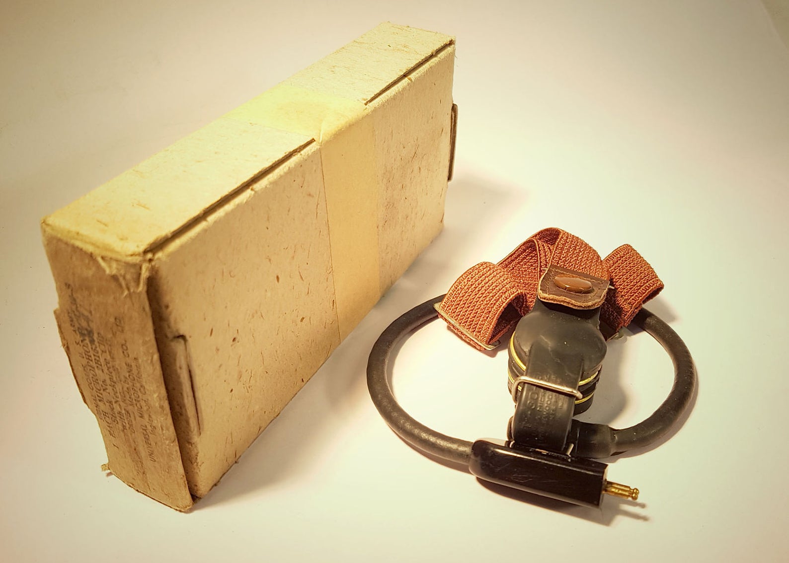 WW2 U.S. Army 1942-3 USAAF T-30-S Throat Microphone / Original Sealed ...