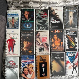 VHS Notebooks - Etsy