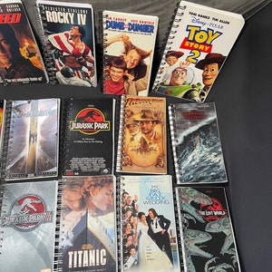 VHS Notebooks - Etsy